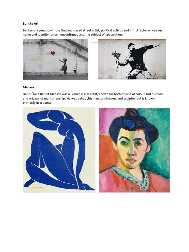 Who is Banksy? An Overview | PDF | Art | History