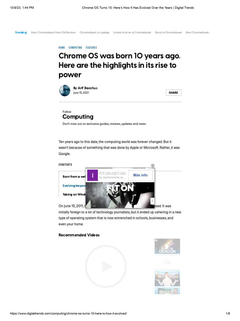 Chrome OS Turns 10 - Here's How It Has Evolved Over The Years - Digital ...