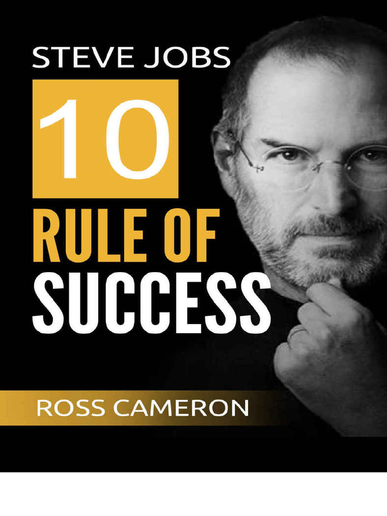 Steve Jobs 10 Règle Du Succès Par Cameron, Ross | PDF | Steve Jobs ...