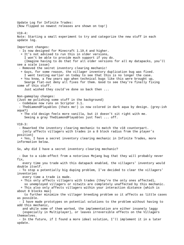 Update Log | PDF | Software | Computing