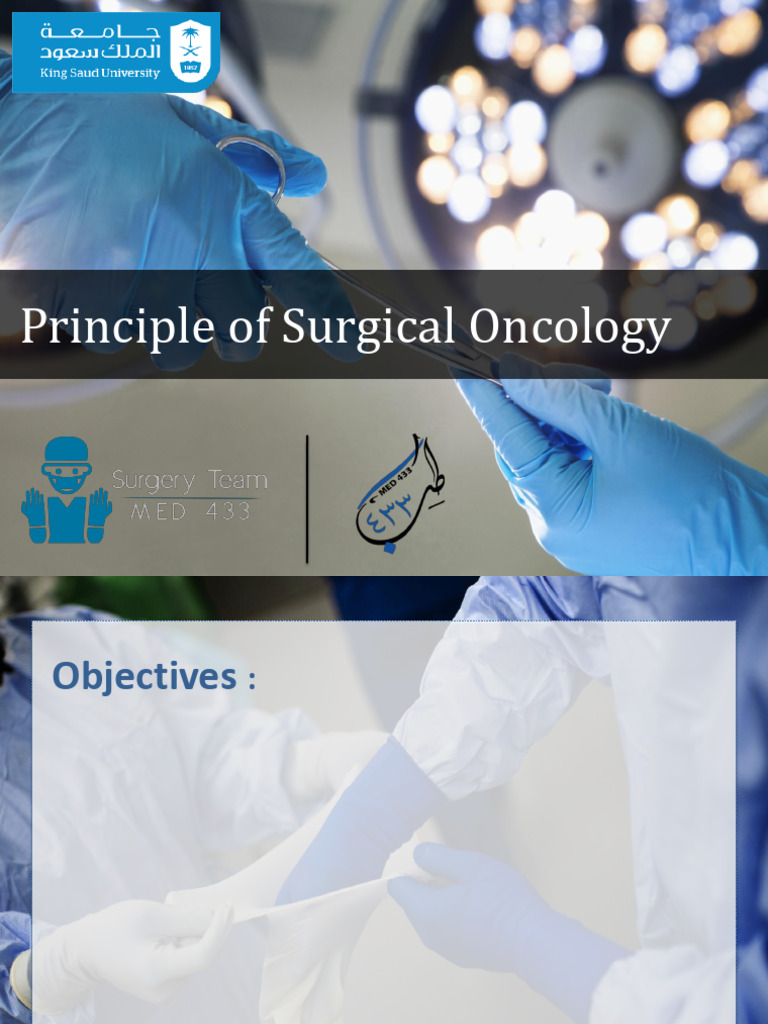 L2-Principles of Surgical Oncology | PDF | Metastasis | Biopsy