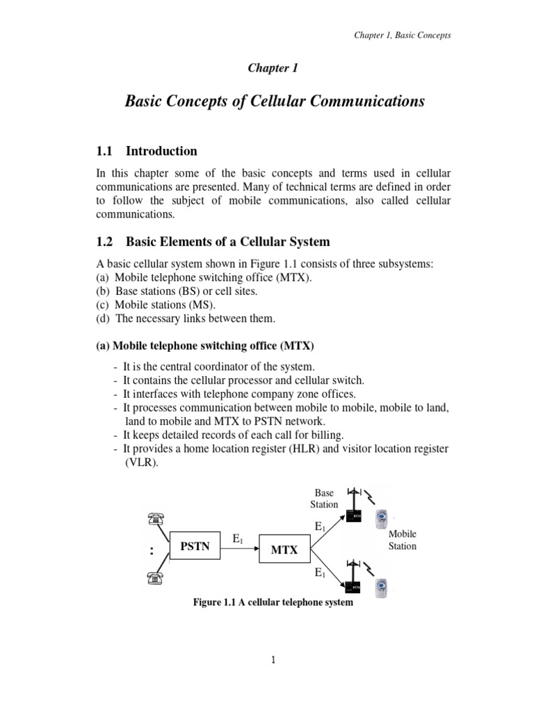 Mobile Communications | PDF | Cellular Network | Electrical Engineering