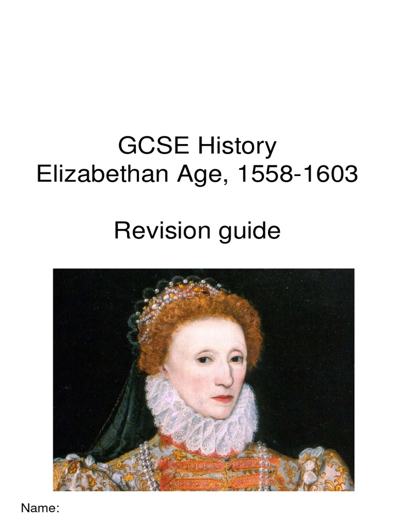 Elizabethan Revision Guide.133867449 | PDF | Mary, Queen Of Scots ...