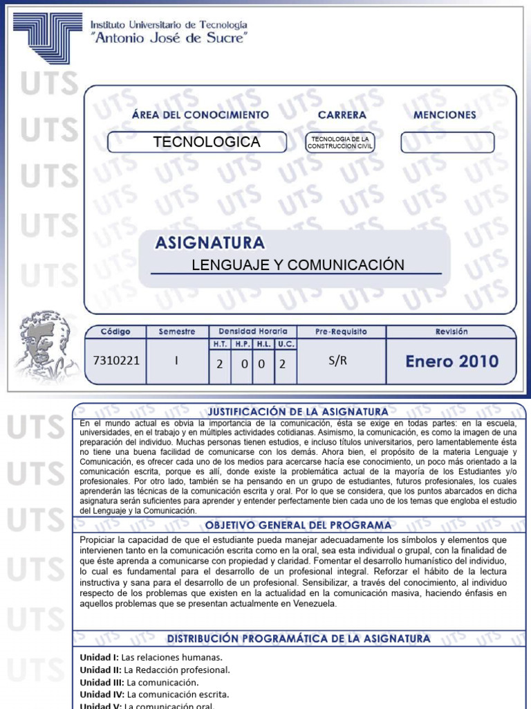 Lenguaje y Comunicacion | PDF Lenguaje y Comunicacion | PDF