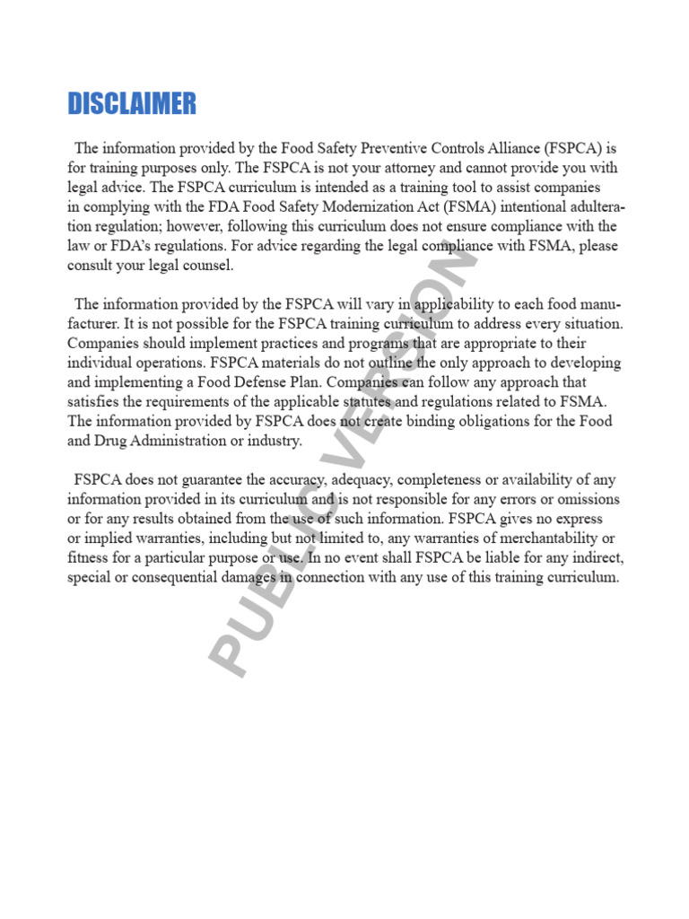 Key Activity-Type | PDF | Food Safety | Safety