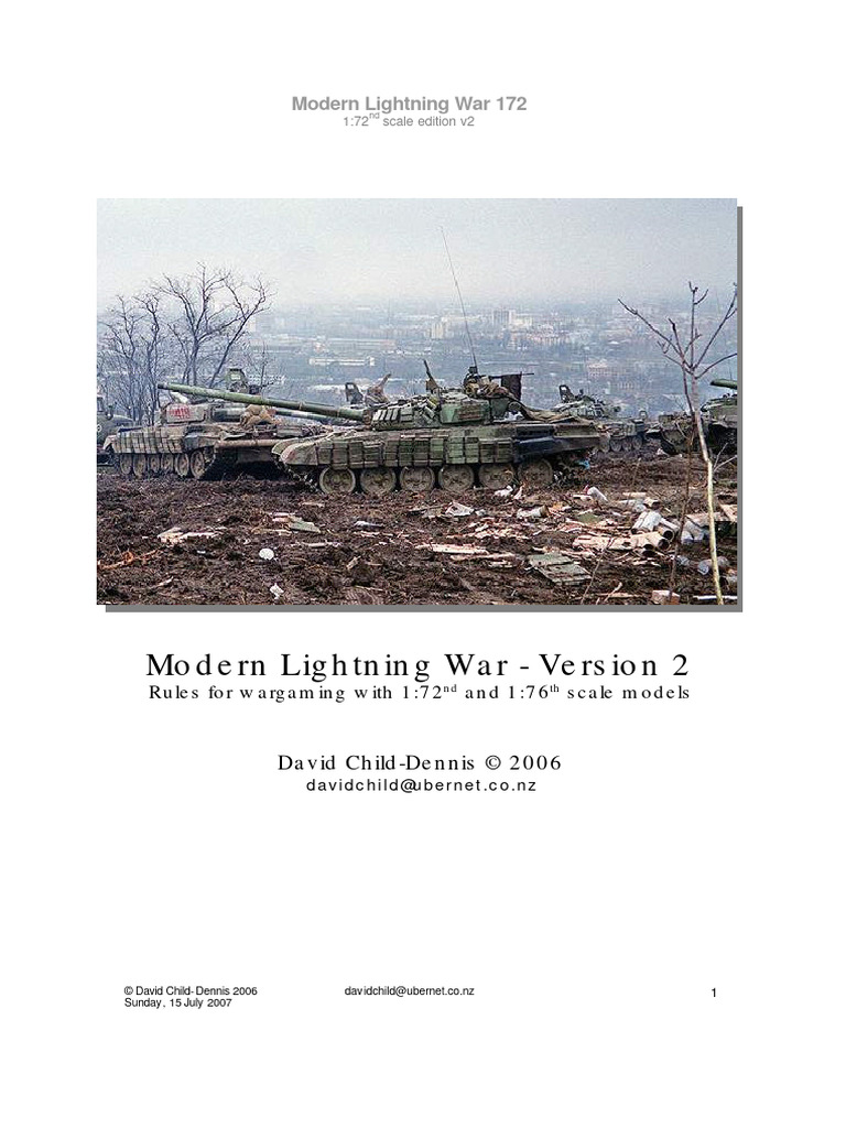 Lightning War | PDF | Company (Military Unit) | Platoon