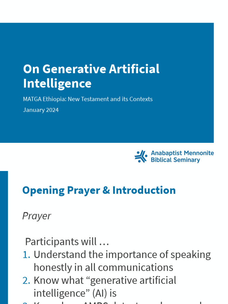 AI For MATGA Ethiopia | PDF | Artificial Intelligence | Intelligence ...