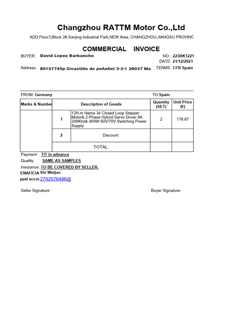 Germany PI 2023-12-21 David Lopez Barbancho | PDF
