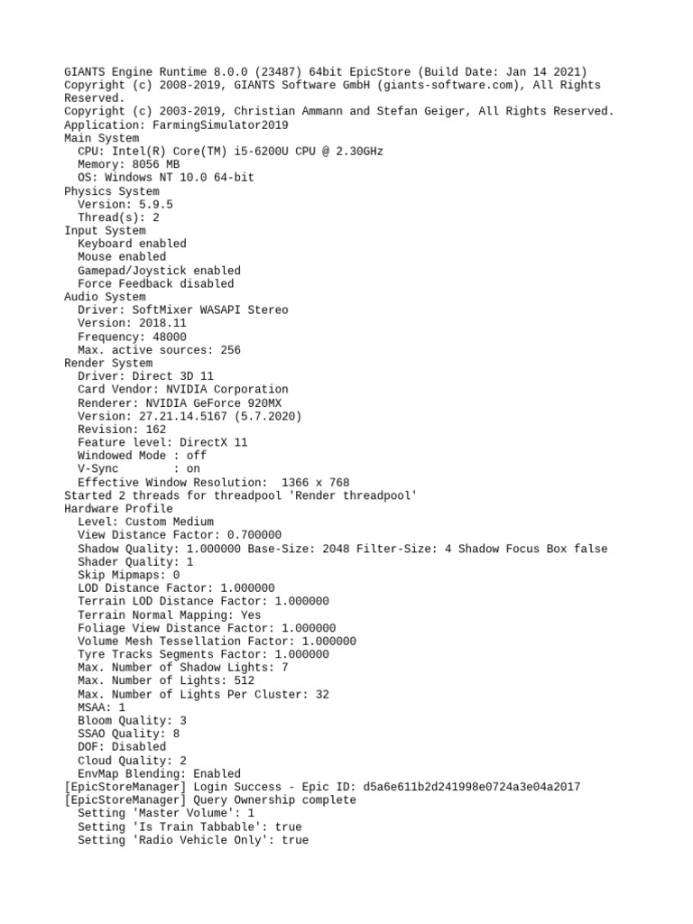 Log | PDF | Games & Activities | Technology & Engineering