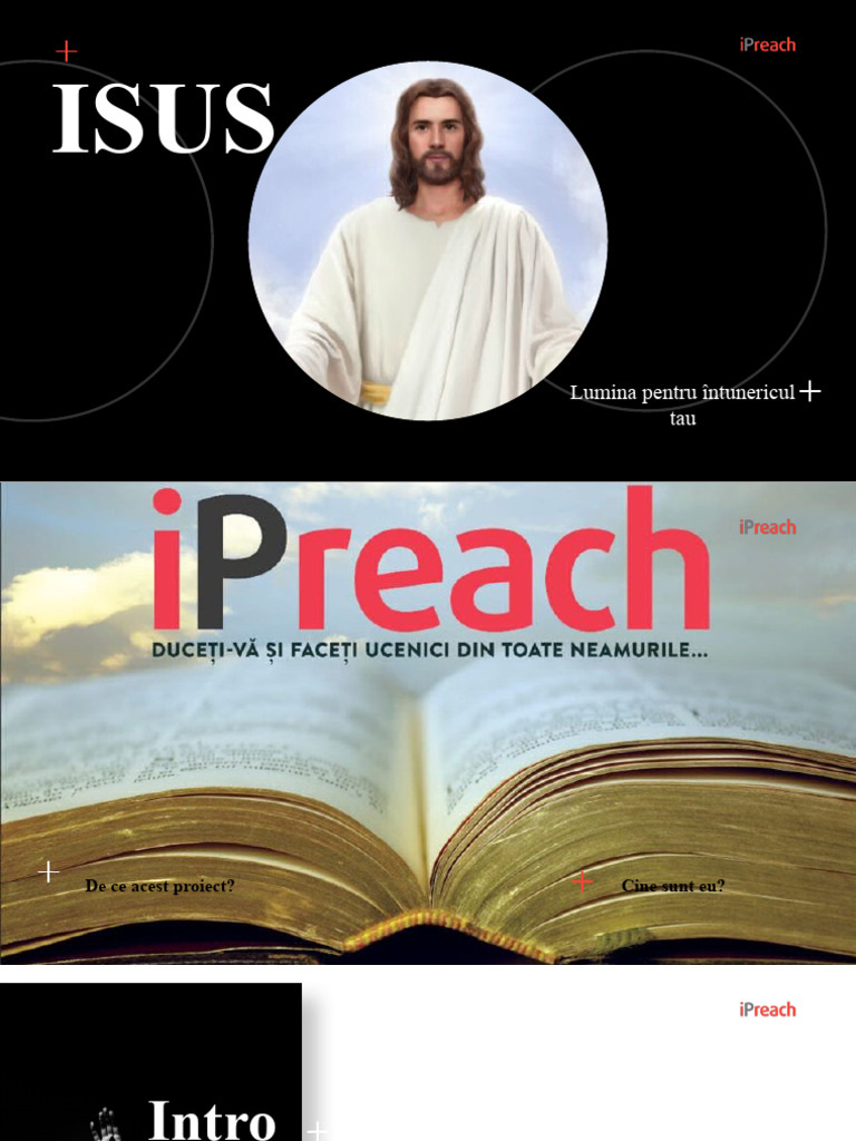 Ipreach 1. Isus - Lumina Pentru Intunericul Tau-2 | PDF