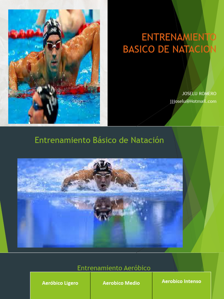 Entrenamiento Basico de Natacion | PDF | Nadando | Juegos de habilidad ...