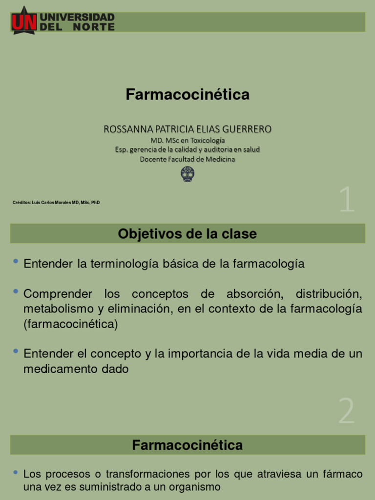 Vida Media de Medicamentos en Farmacología | PDF | Medicamentos con ...