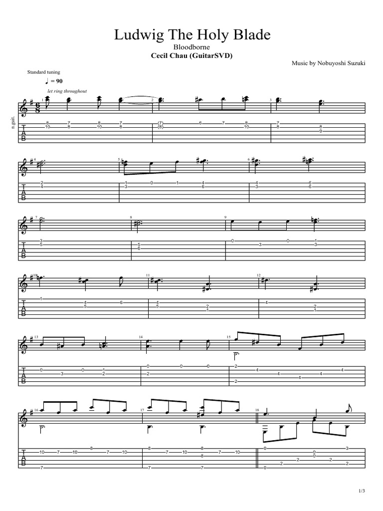 Ludwig The Holy Blade | PDF