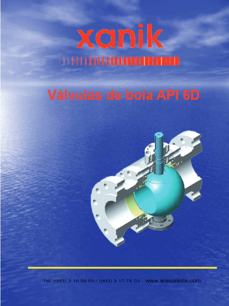 Válvulas de Bola API 6D PDF | PDF