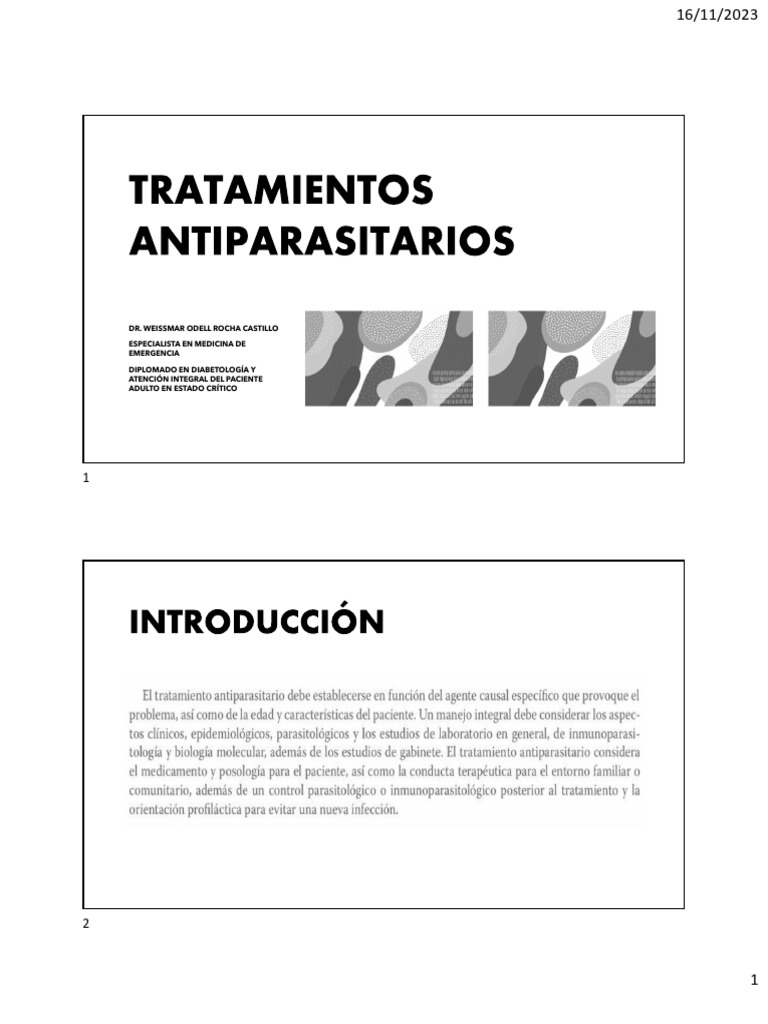TRATAMIENTO ANTIPARASITARIO - PDF | PDF | Microtúbulos | Cáncer