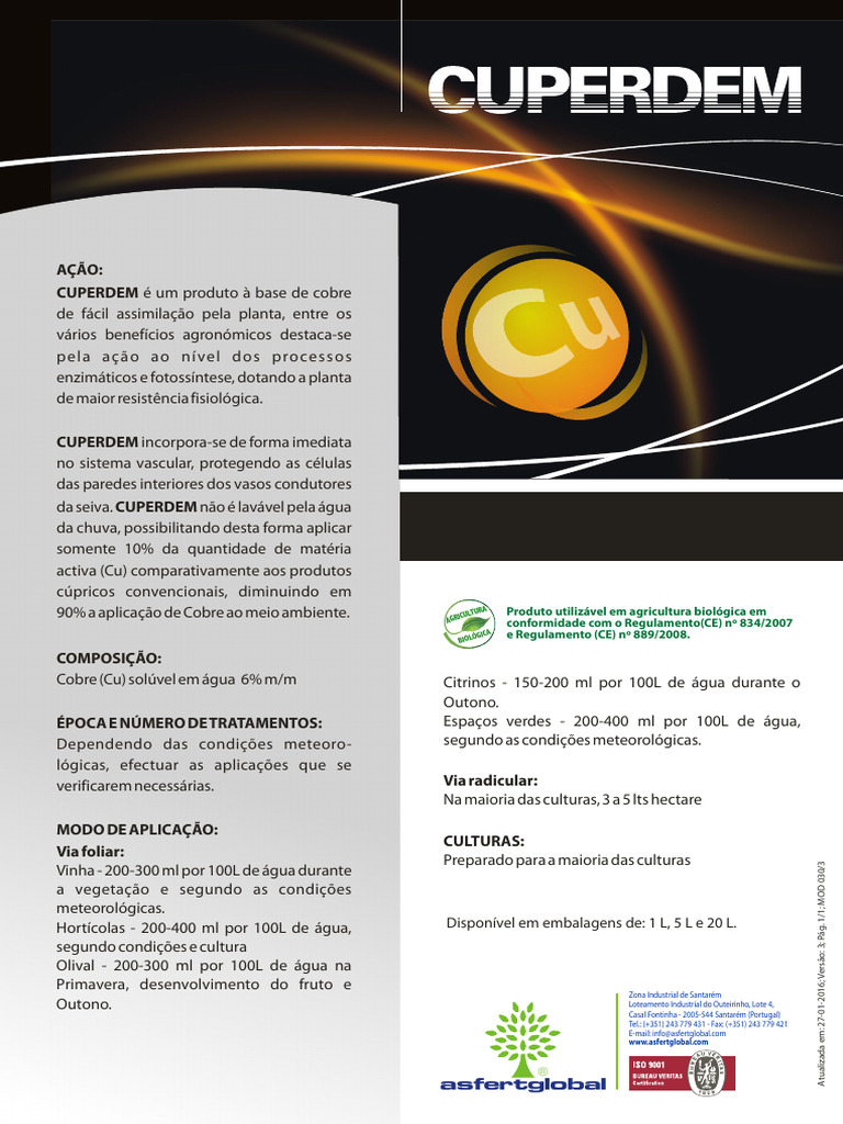 Cuperdem PT | PDF