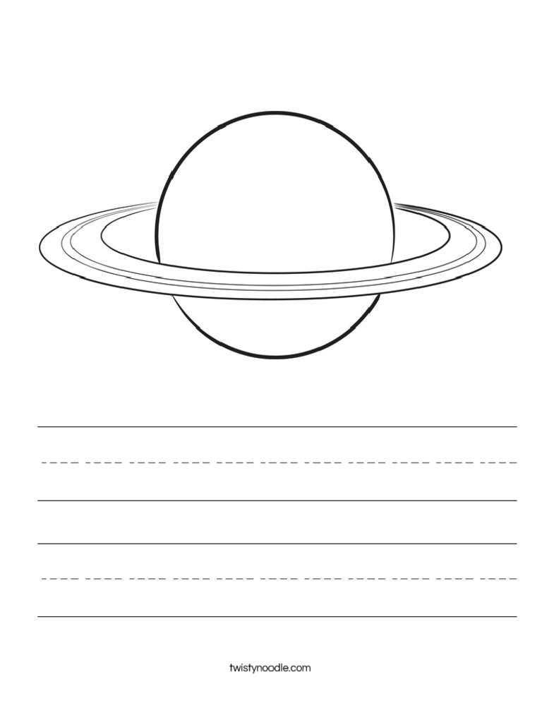 Saturn Worksheet | PDF