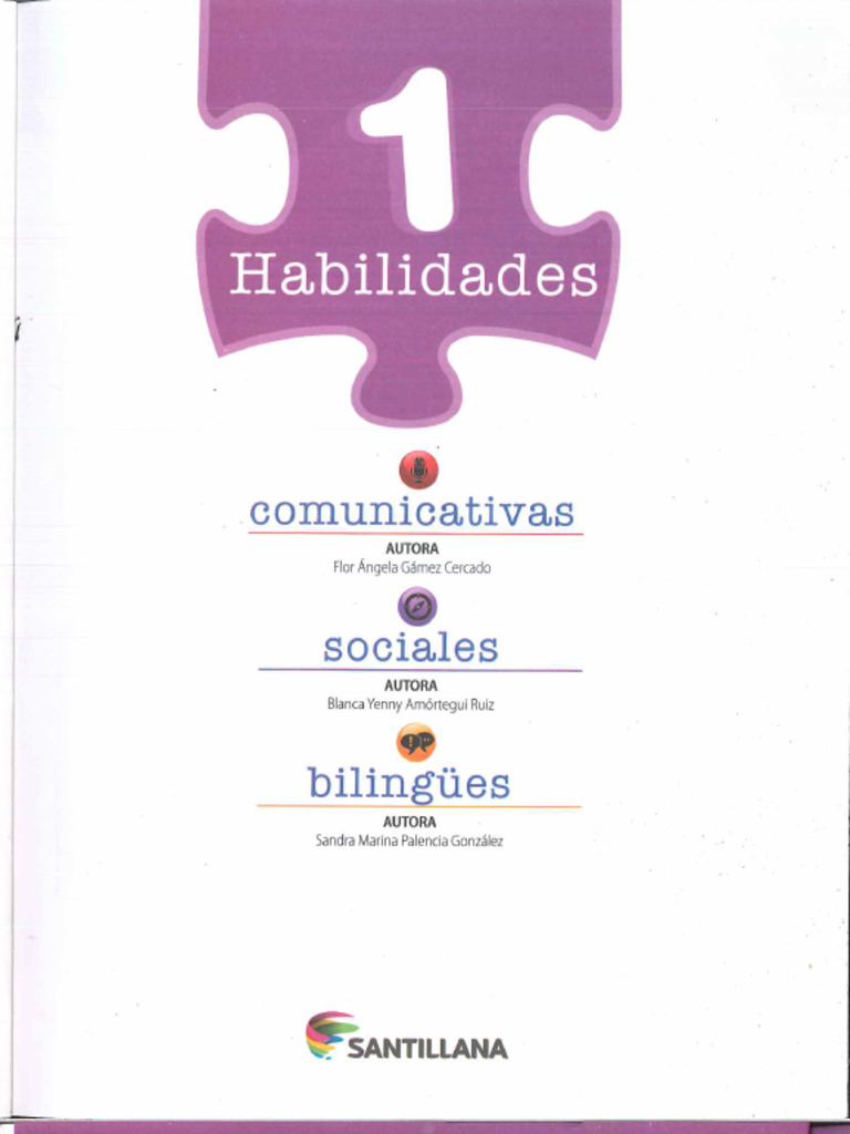 1 Habilidades Comunicativas, Sociales y Bilingues | PDF