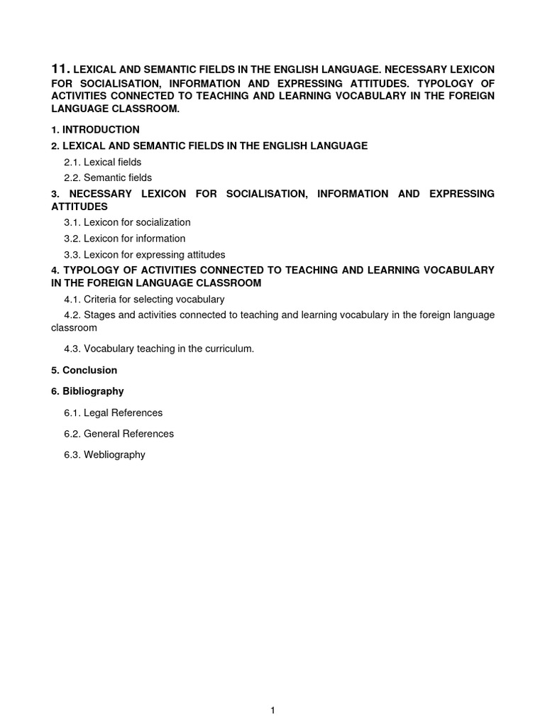 Tema 11 | PDF | Vocabulary | Word