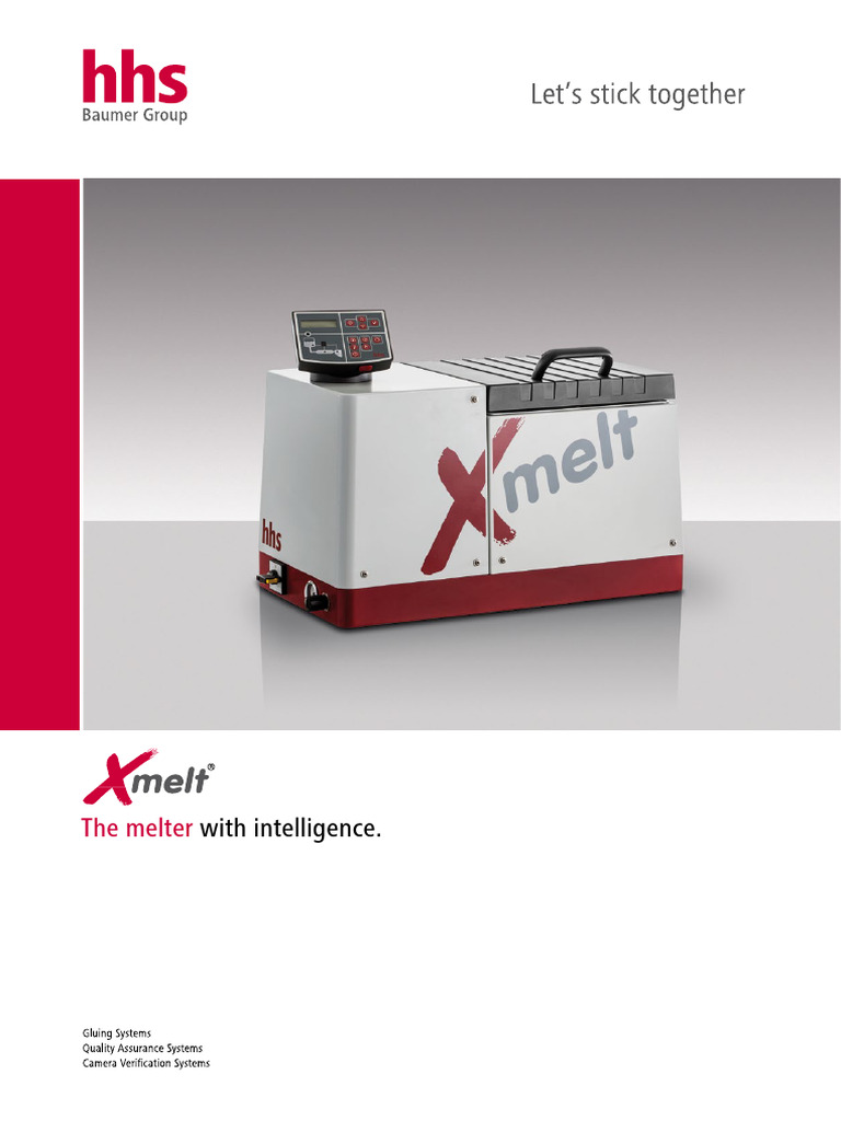 Bhhs Melter Xmelt EN | PDF | Adhesive | Liquids