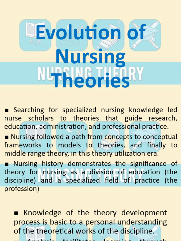 Evolution of Nursing | PDF | Nursing | Theory