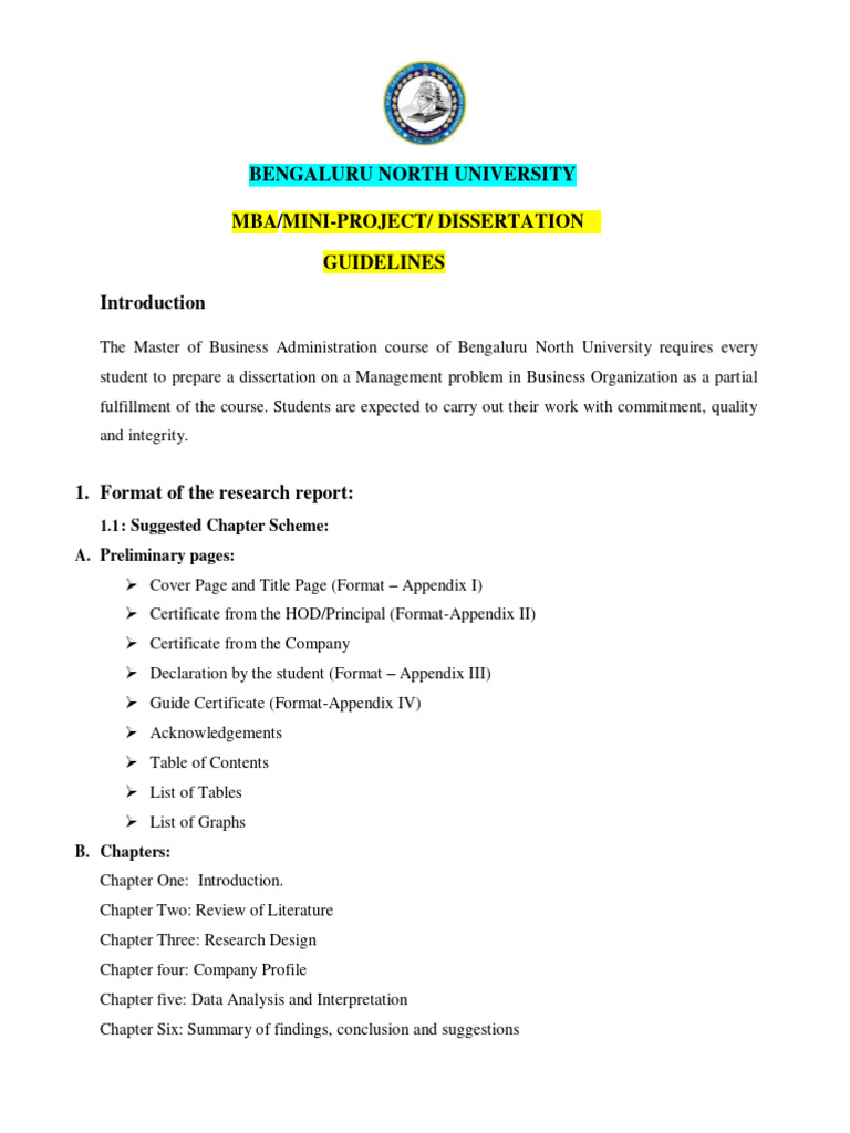 Bnu Mba (Mini Project Giudeliness) | PDF | Thesis | Sampling (Statistics)