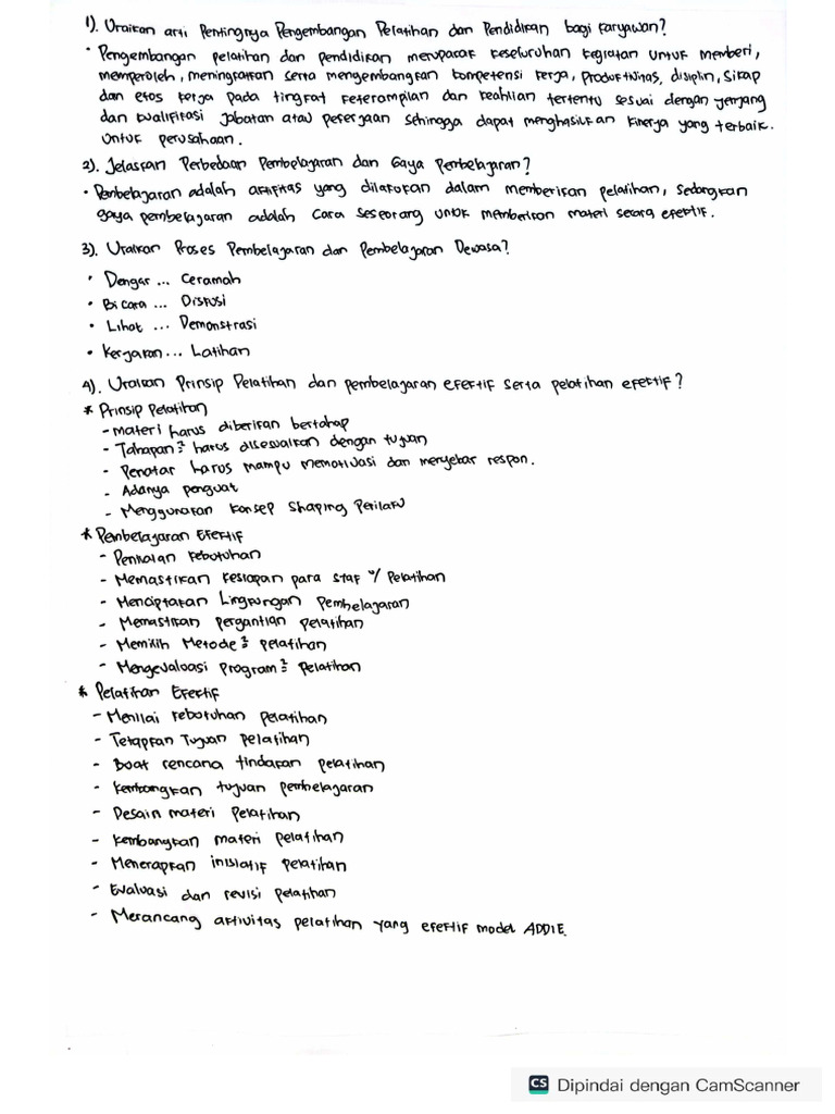 Jawaban Uas MTD | PDF