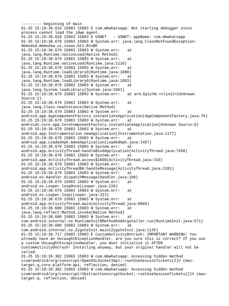 Logcat | PDF | Java (Programming Language) | Operating System Technology