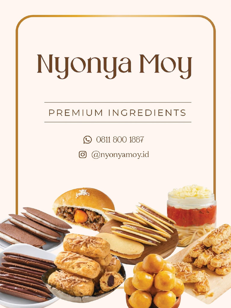 MENU Nyonya Moy 2023 | PDF