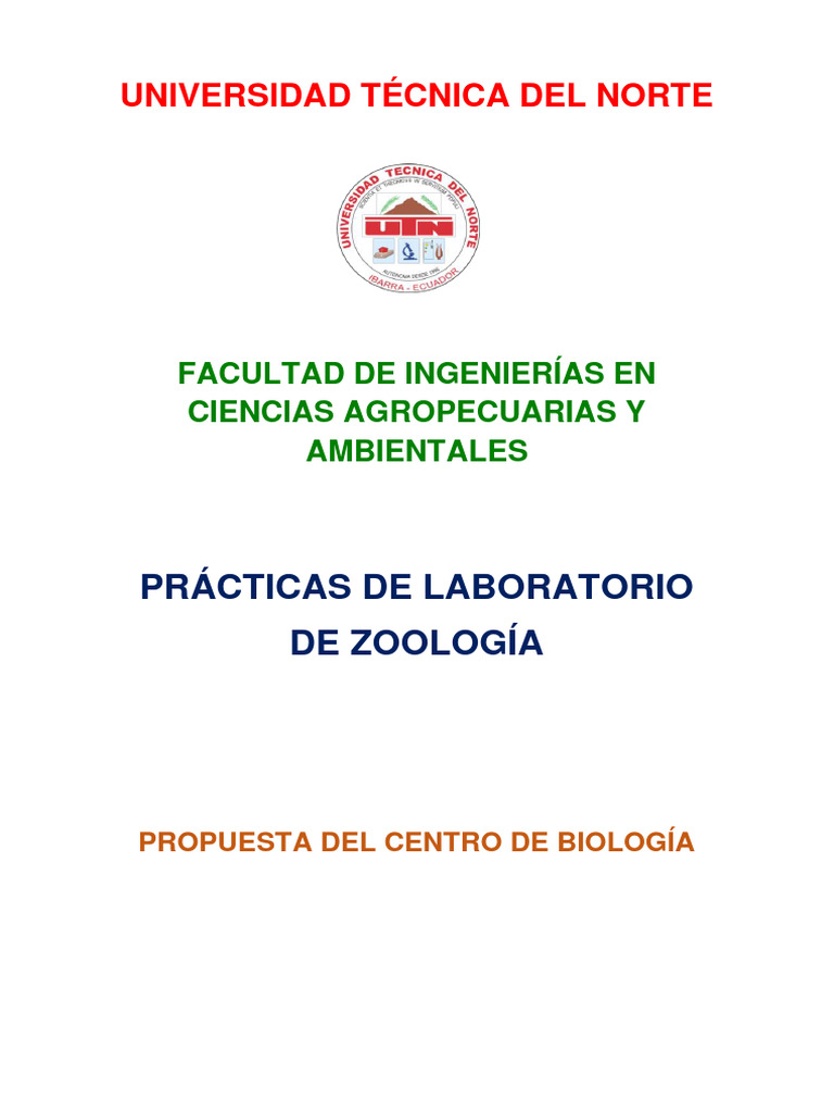 Prácticas de Zoología | PDF