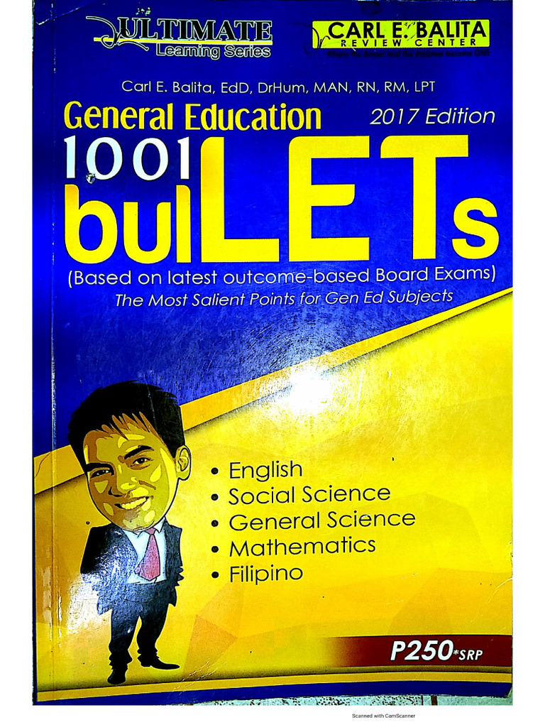 Gen - Ed 1001 BulLETs | PDF