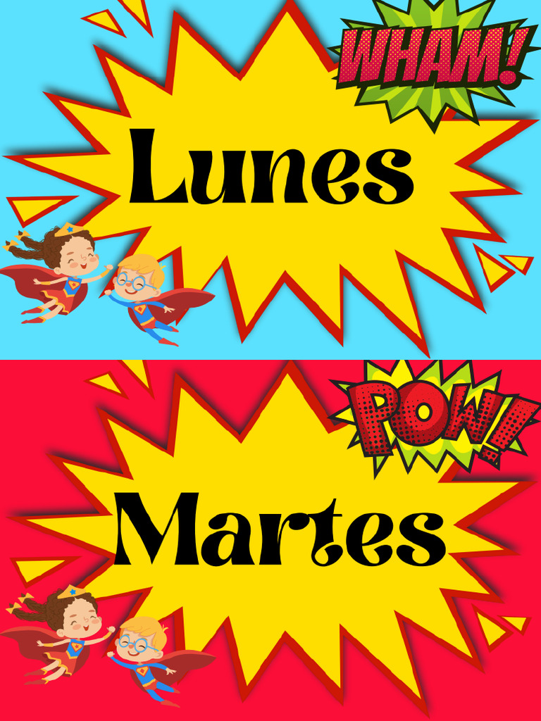 Dias de La Semana MM | PDF