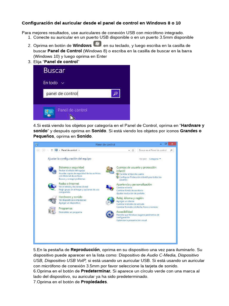 Cómo Se Instala Un Micrófono | PDF | Hardware de la computadora | Auriculares