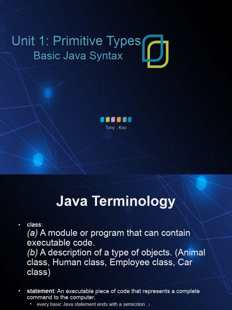 Lecture1 by Tony - Koo | PDF