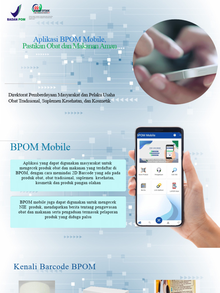 Aplikasi Bpom Mobile - Edit080124 | PDF | Pengembangan Diri