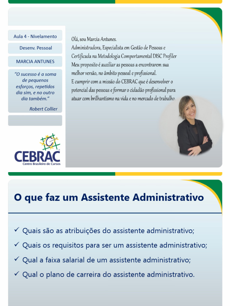 Guia Completo do Assistente Administrativo | PDF | Business