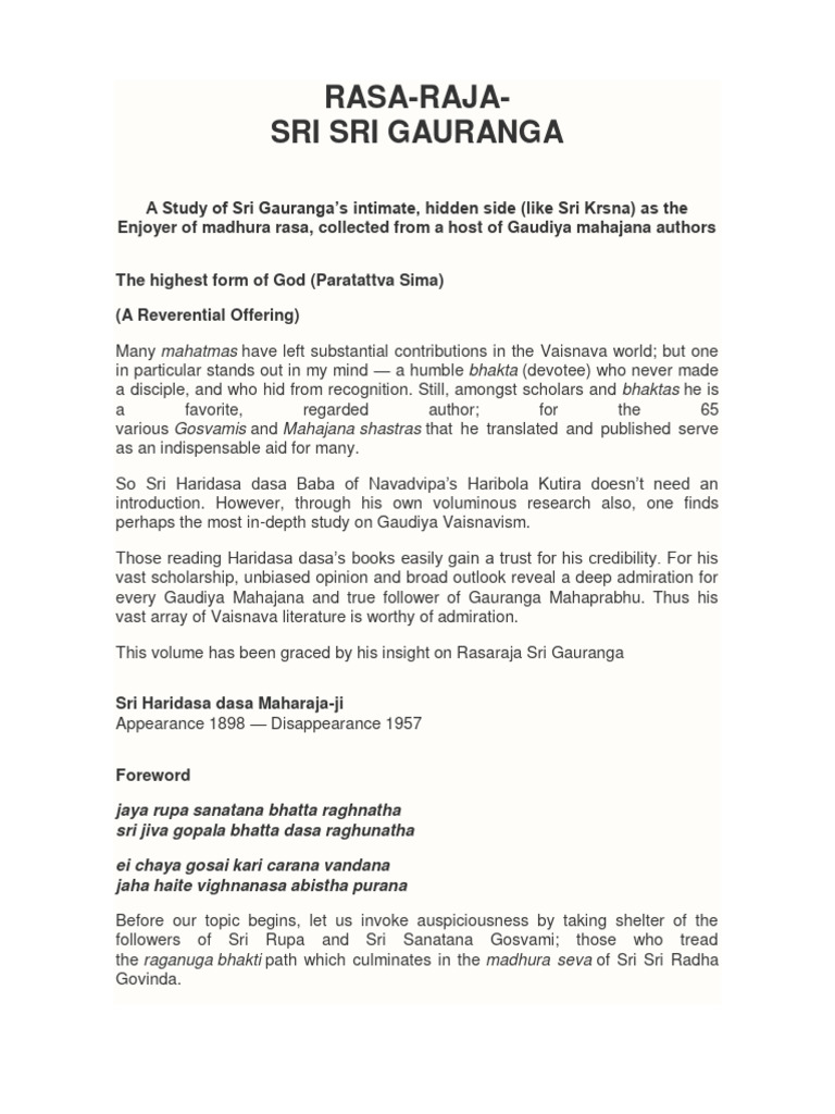 RASA | PDF | Krishna | Hinduism