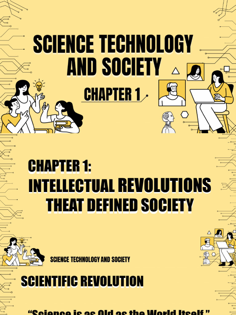 Chapter 1 Intellectual Revolutions That Defined Society - 020537 | PDF ...