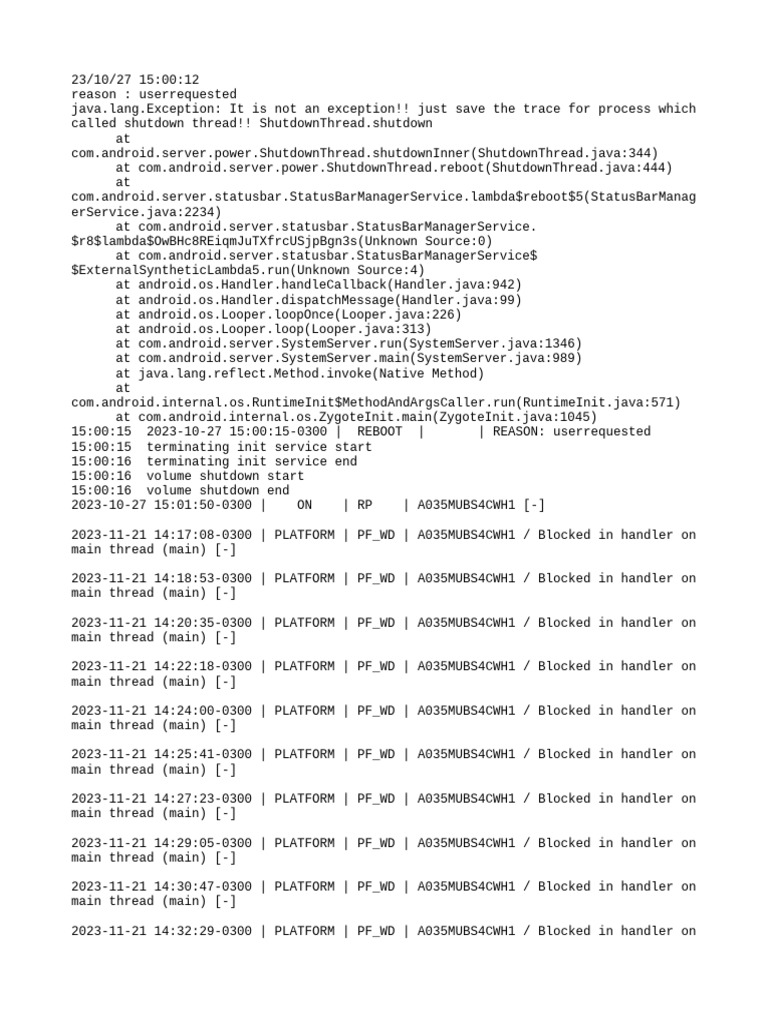 Power Off Reset Reason Backup Pdf Java Programming Language Computer Hardware