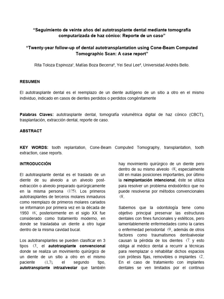 At Dental Avance 2 | PDF