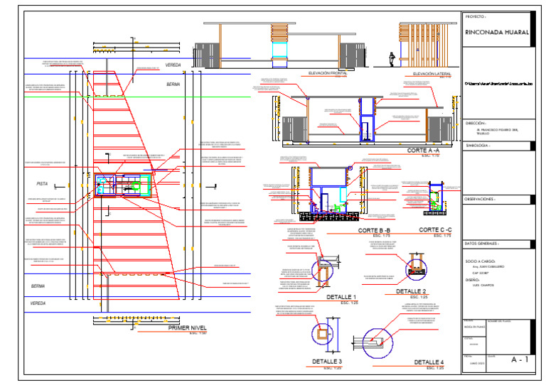 Arquitectura-Detalles A1 | Descargar gratis PDF | Materiales de construcción | Ingeniería de ...