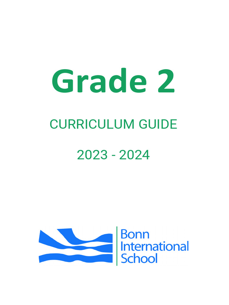 Grade 2 Curriculum Guide | PDF | Curriculum | Learning