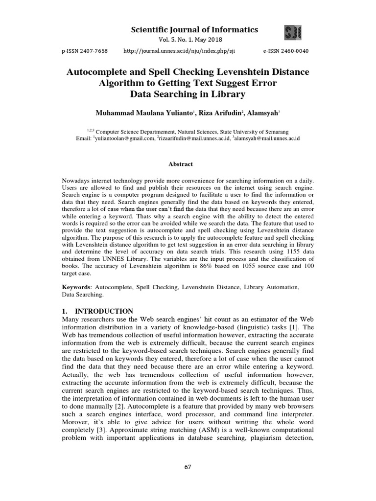 Autocomplete and Spell Checking Levenshtein Distan | PDF | Computer Program | Programming