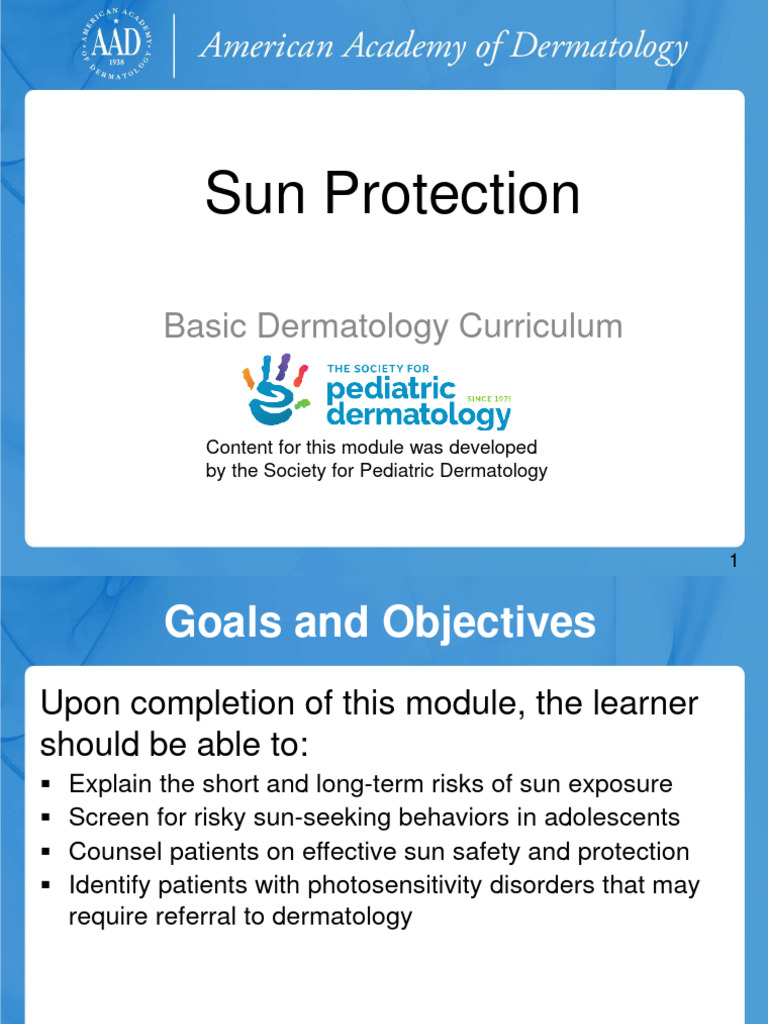 Sun Protection | PDF