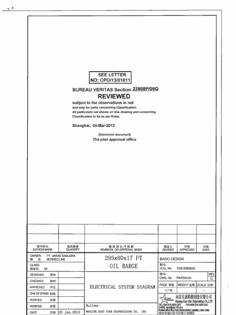 Electrical System Diagram | PDF