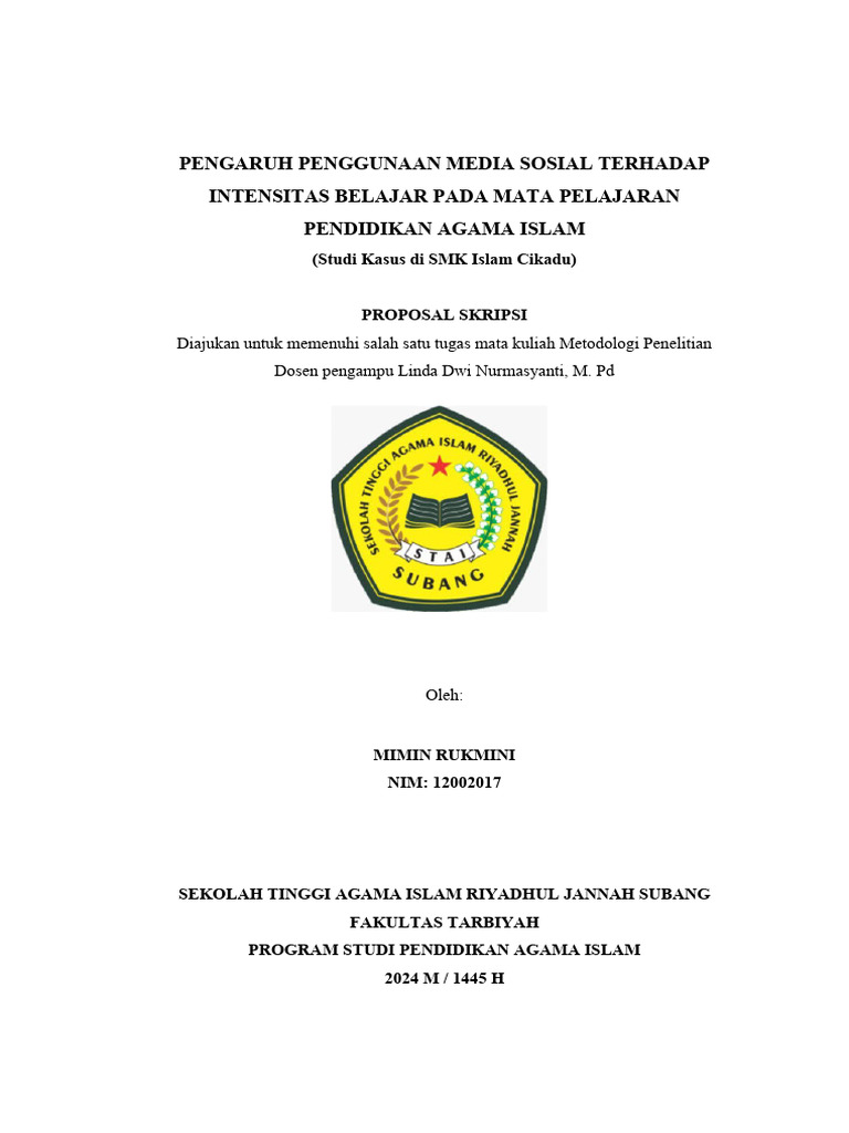 Media Sosial dan Belajar PAI | PDF | Karier & Perkembangan | Ilmu Sosial