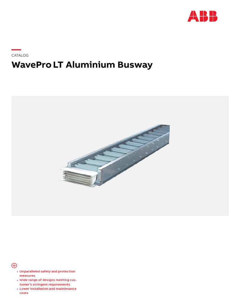 WavePro LT Catalog 1SXH3432005 - EN Rev A 06-2020 | PDF | Electrical Connector | Thermal Insulation