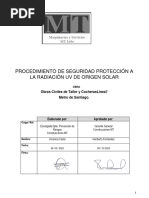 Protocolo Prexor Informe | PDF | ruido