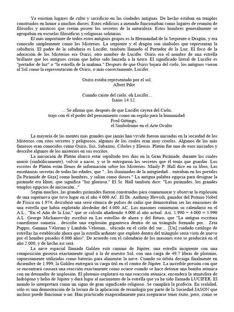 He Aqui Un Caballo Palido Behold A Pale-53 | PDF | Osiris | Lucifer