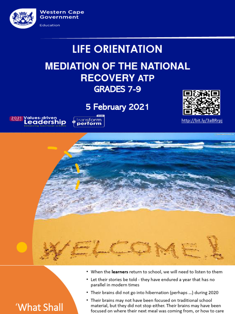 Provincial Mediation Lo Annual Teaching Plan (Atp) Grades 7-9 | PDF ...